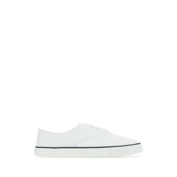 Saint Laurent | Shoes | Saint Laurent Women White Leather Tandem ...